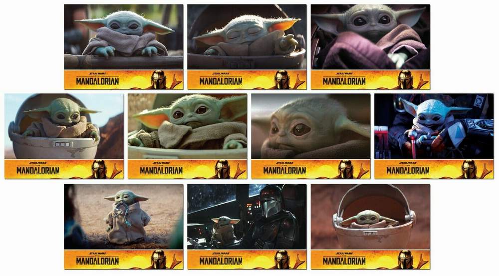 [Trading Cards] Le succès de Bébé Yoda de la série The Mandalorian ...