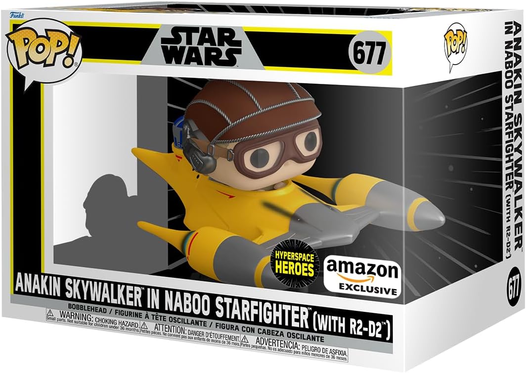 677 - Anakin Skywalker in Naboo Starfighter (with R2-D2) • Collection ...