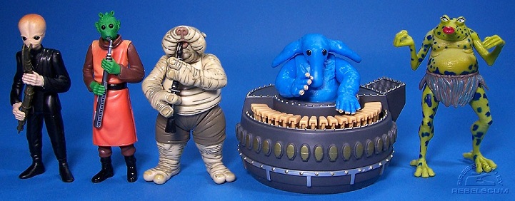 The Max Rebo Band (Jabba's Palace Musicians) (5 figurines Pack ...