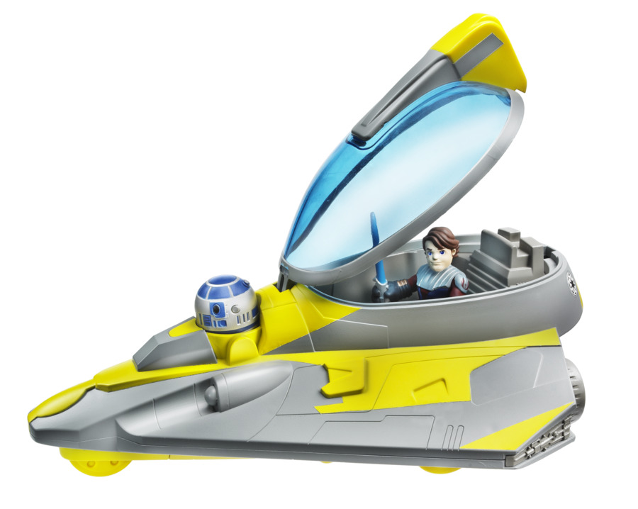 Anakin Skywalker's Jedi Starfighter with R2-D2 • Collection • Star Wars ...