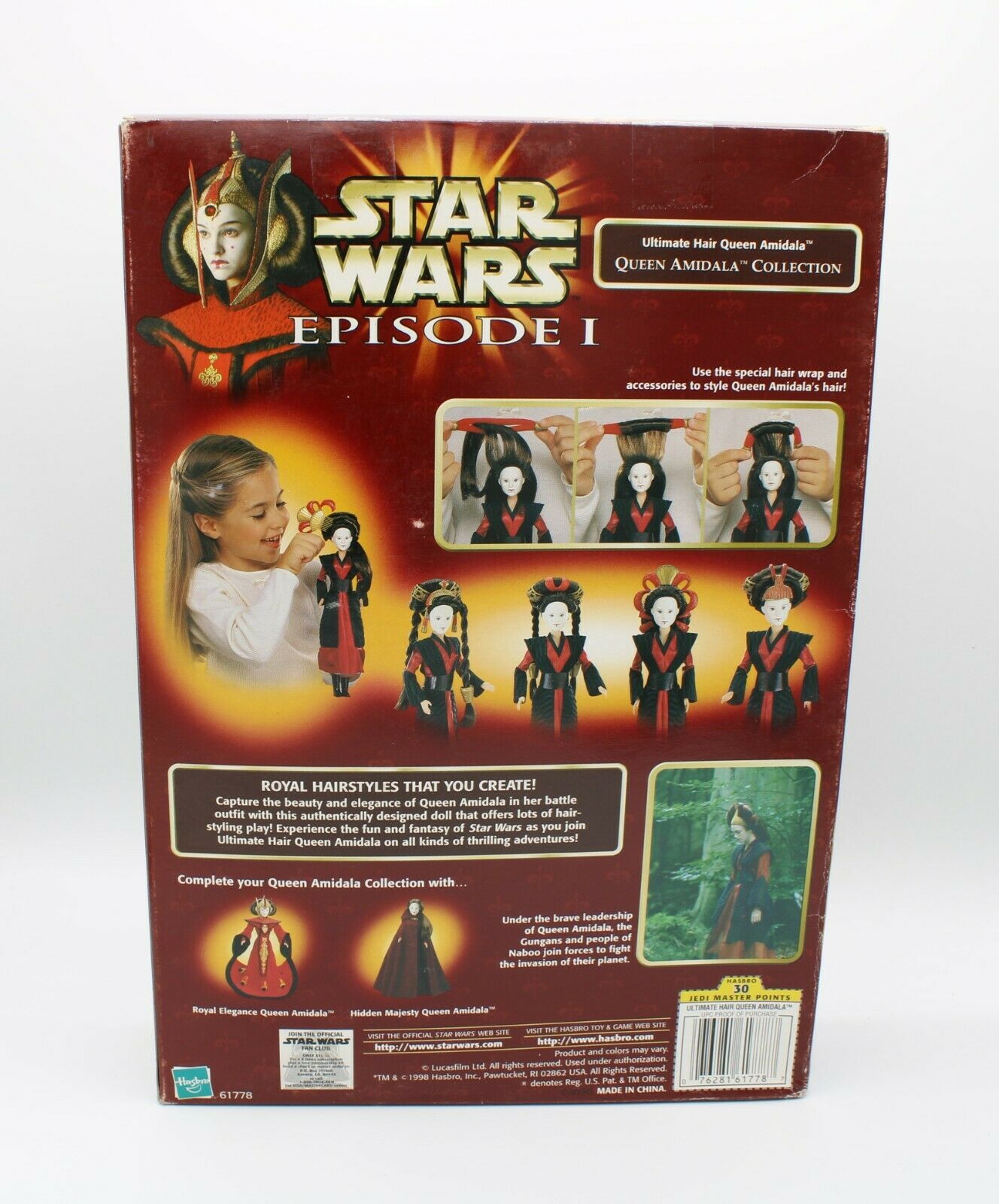 Ultimate Hair Queen Amidala • Collection • Star Wars Universe
