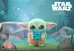 Grogu (with Frog) • Collection • Star Wars Universe