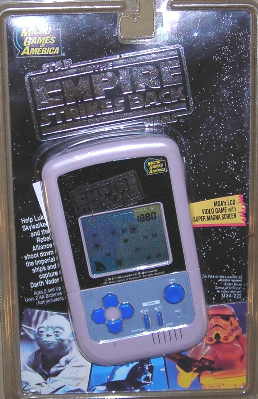 Star Wars: The Empire Strikes Back - Handheld Electronic Game (logo ...