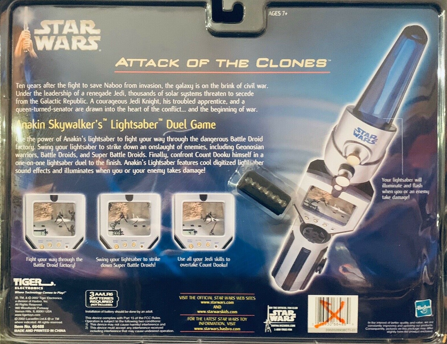 Anakin Skywalker's Lightsaber Duel Game • Collection • Star Wars Universe