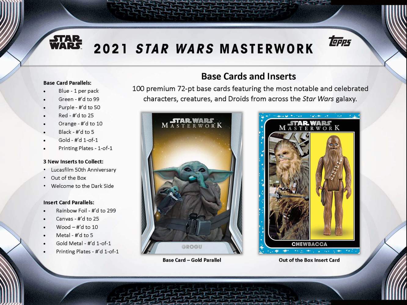 Star Wars MasterWork 2021 • Collection • Star Wars Universe