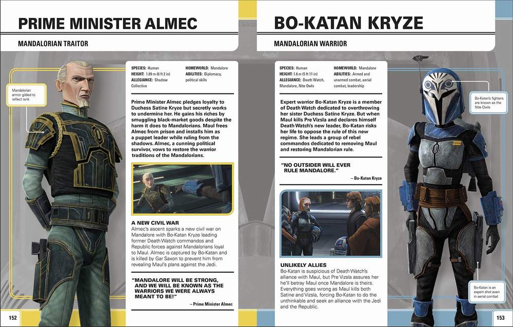 The Clone Wars : L'encyclopédie ultime des personnages • Littérature ...